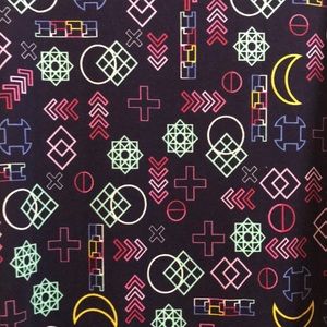 LuLaRoe | Tops | Lularoe Navy Geometric Tunic Top Size Xs | Poshmark